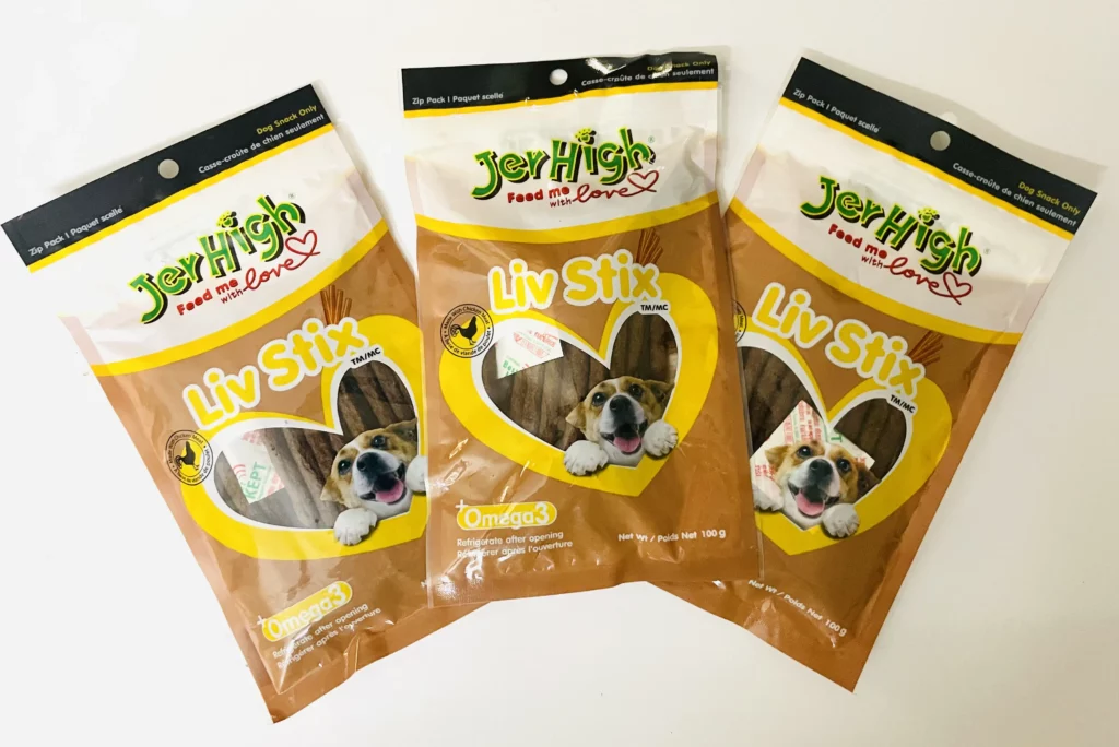 Jerhigh Liv Stix Dog Treats (Pack of 3)